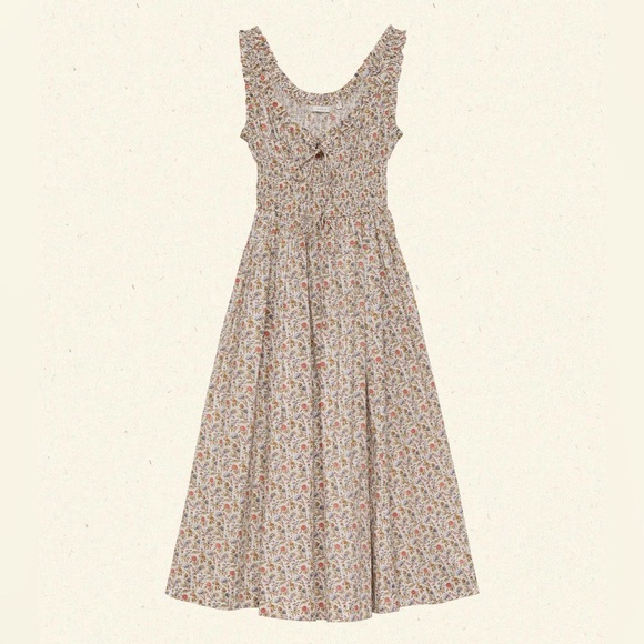 Doen | Dresses | Doen Emmaretta Jardin De Chateau Floral Maxi Dress ...